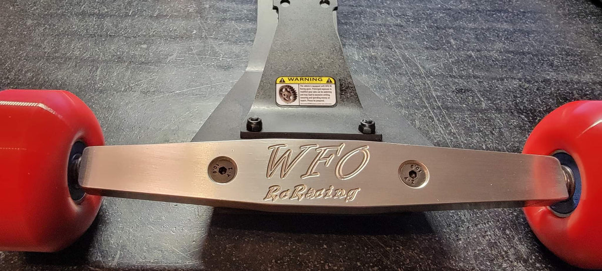 T-Bone Maxx Wheelie Bar with wheel upgrade and custom aluminum wheelie ...